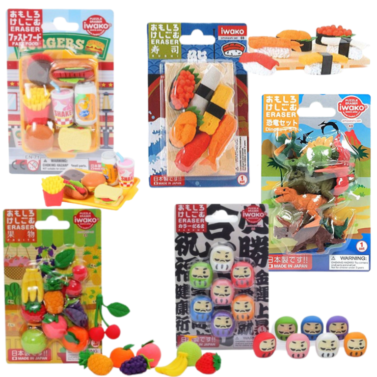 Iwako Puzzle Erasers - Pen Realm